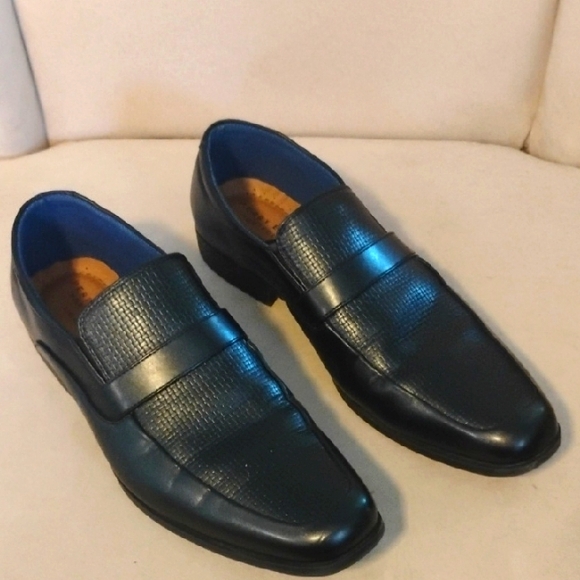 Perry Ellis | Shoes | Perry Ellis Portfolio Ultra Foam Black Slip On ...